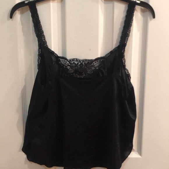 Vintage | Tops | New Sexy Vintage Black Lace Top Or Lingerie Top | Poshmark